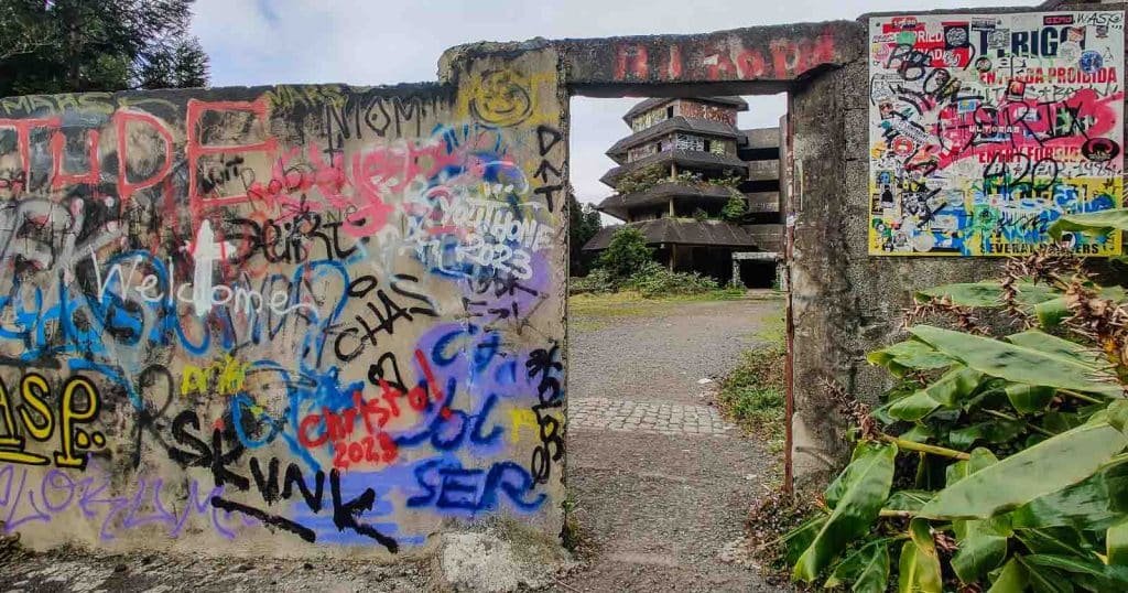 Monte Palace Hotel Ruins - São Miguel Island, Azores